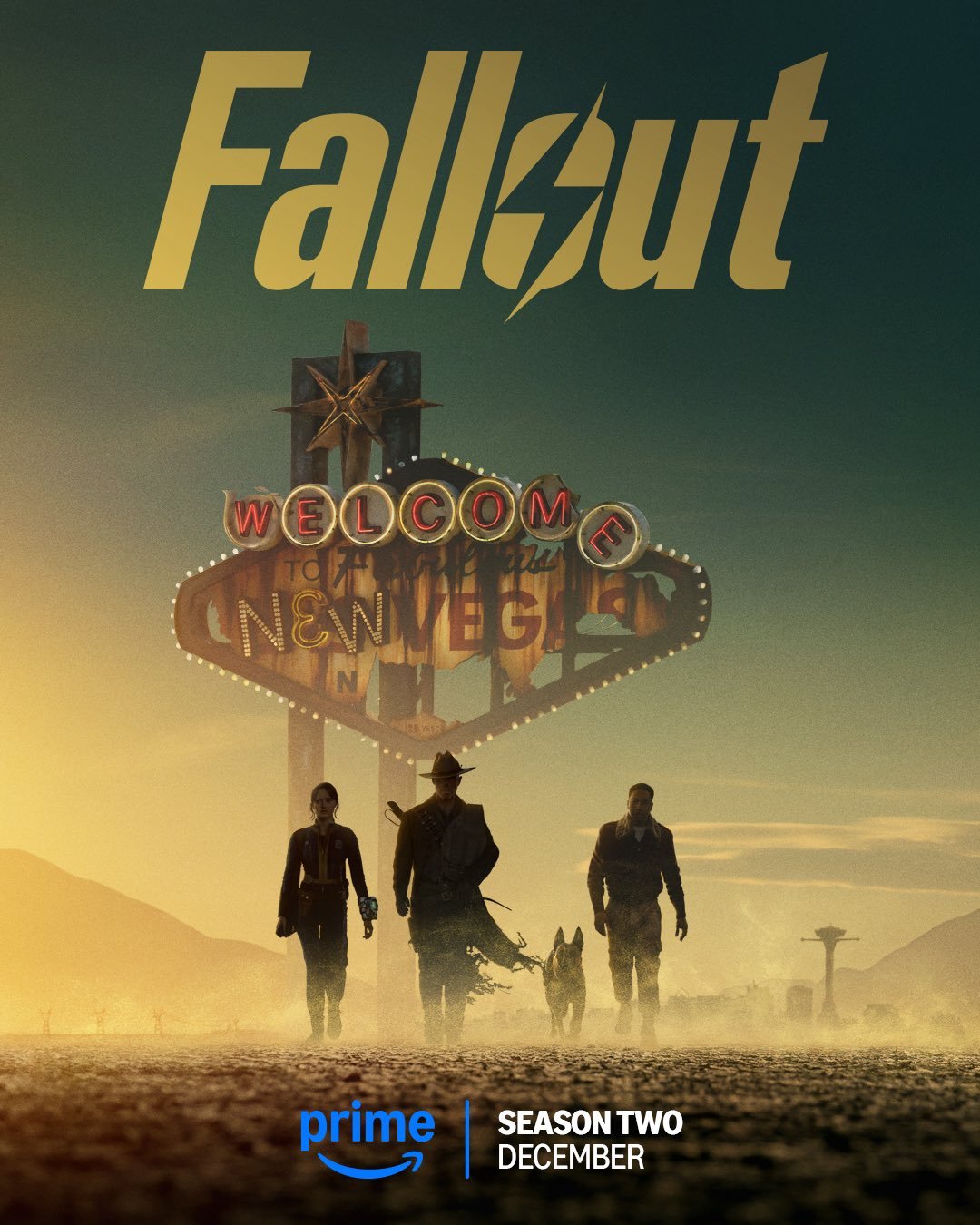 Fallout ganha pôster da 2ª temporada com New Vegas de cenário - Conecta ...